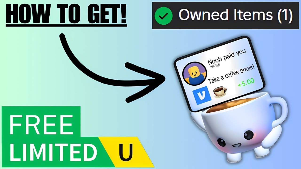 Free Venmo Coffee Mug Shoulder Pal UGC Limited - YouTube