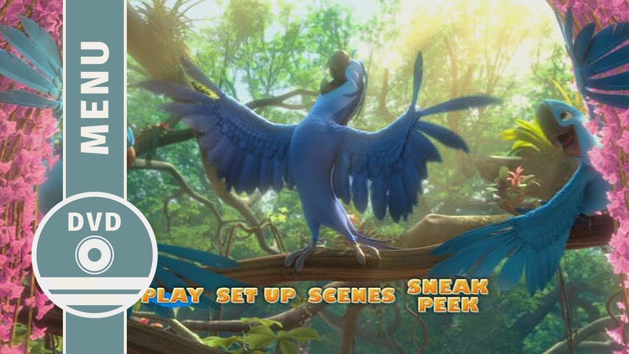 Rio 2 2014 DVD Menu - YouTube