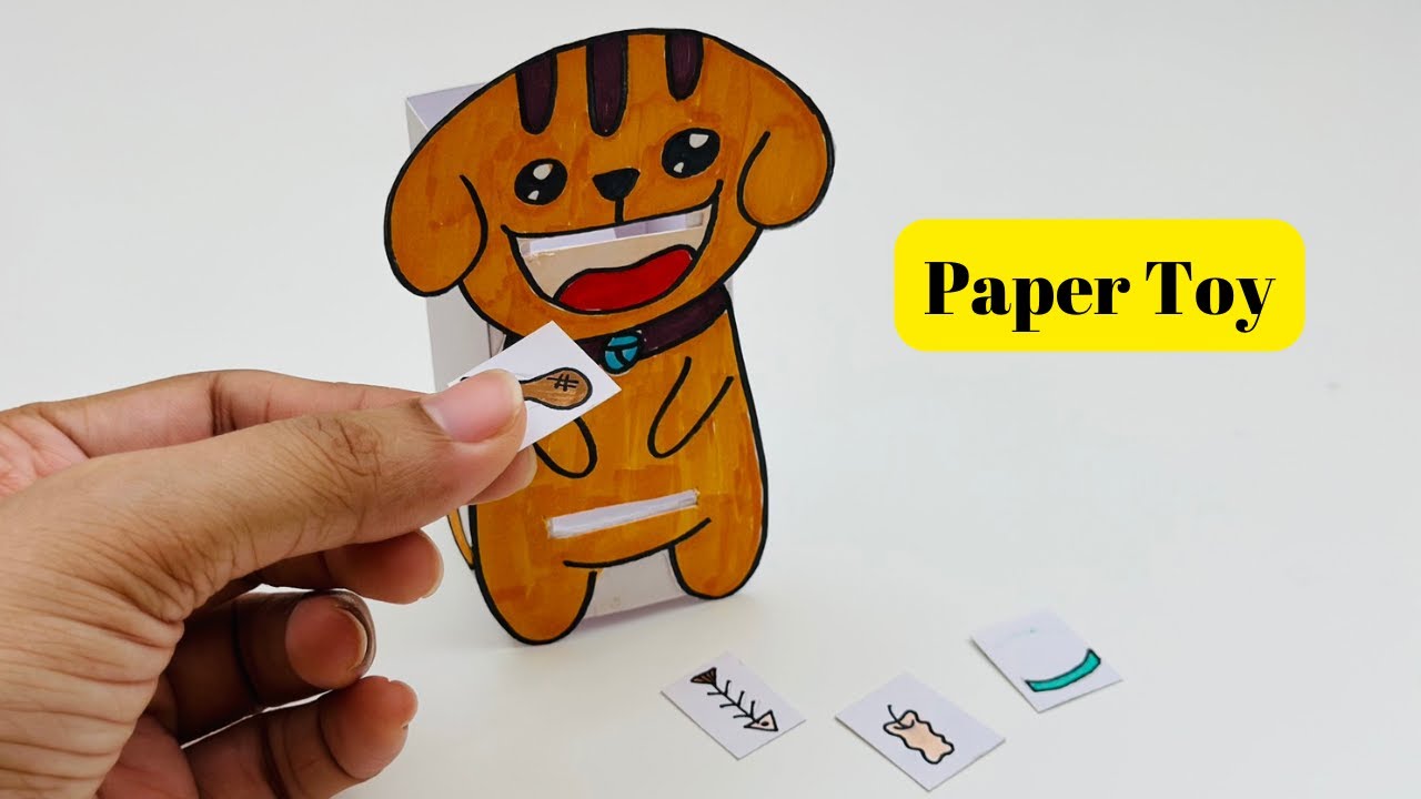 How To Make Easy Magic Paper Toy For Kids / Nursery Craft Ideas / Paper ...