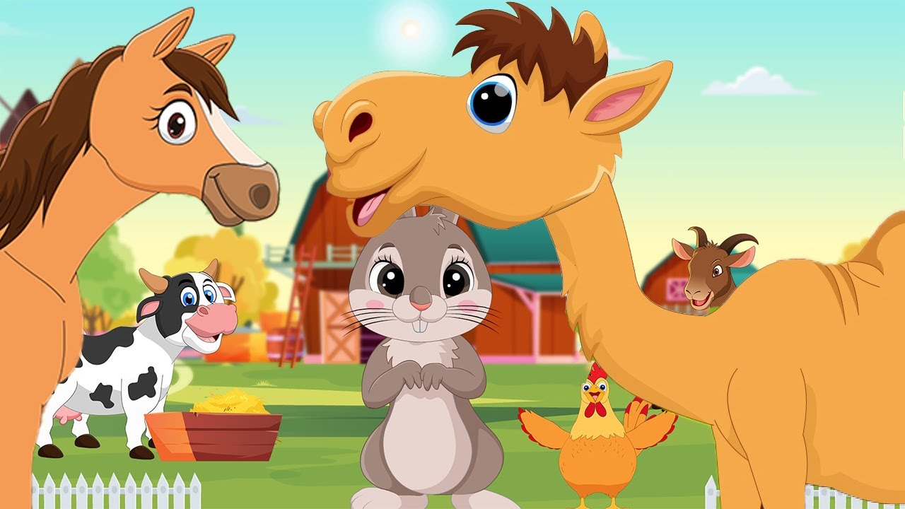 Alice The Camel with farm animals -Preschool Songs for Circle Time ...