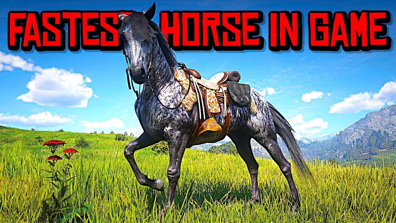 RDR2 - Get The Fastest Horse Thoroughbred Brindle Easily & Early in ...