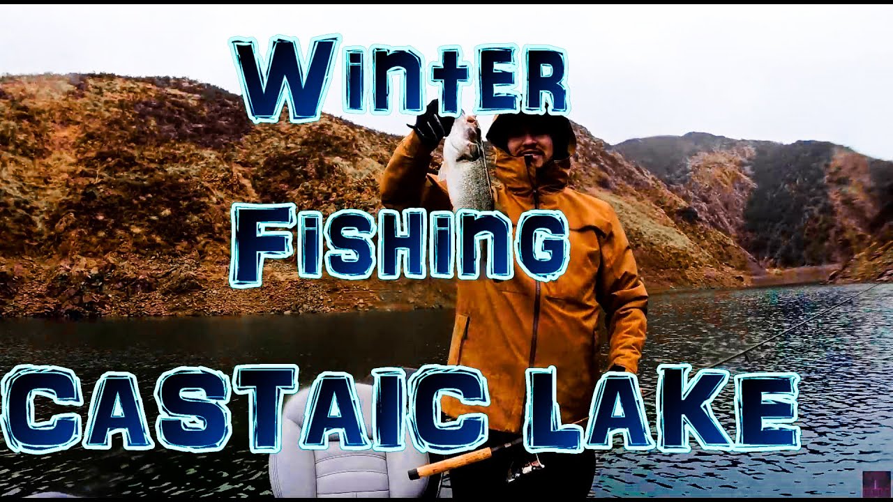 Winter Fishing at Castaic Lake // we caught a monster large mouth bass ...