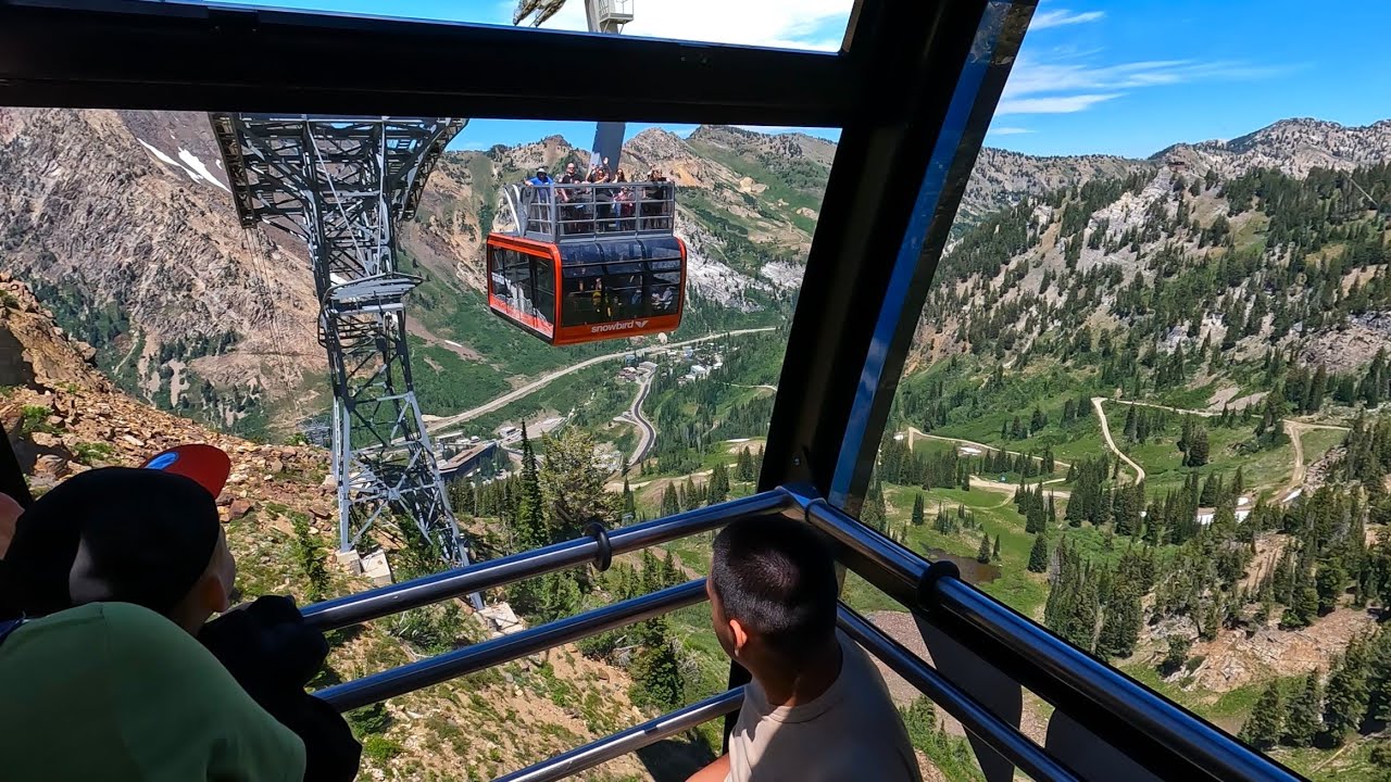 Snowbird Tram Ride - YouTube