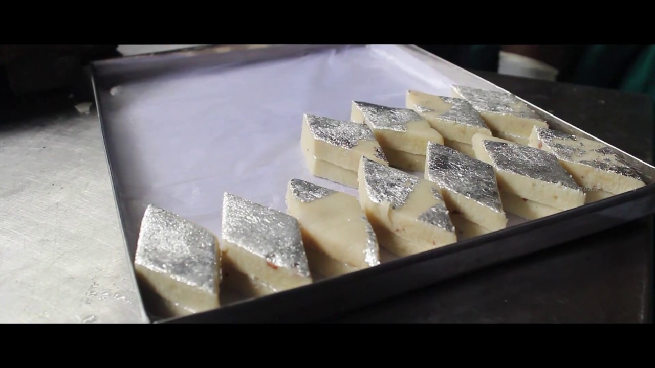 BARFI MAKING - YouTube