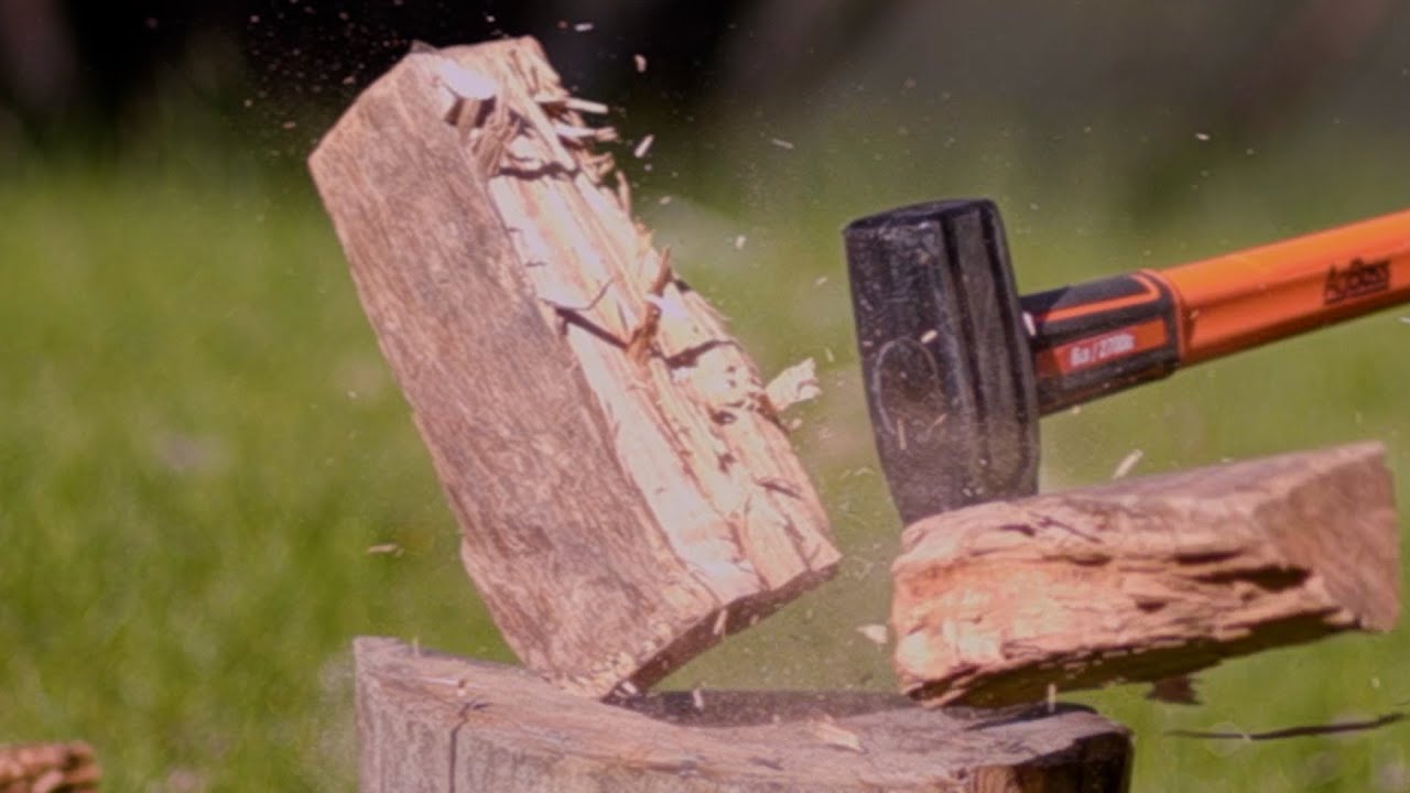 AGBOSS AXE AND BLOCK SPLITTER - YouTube