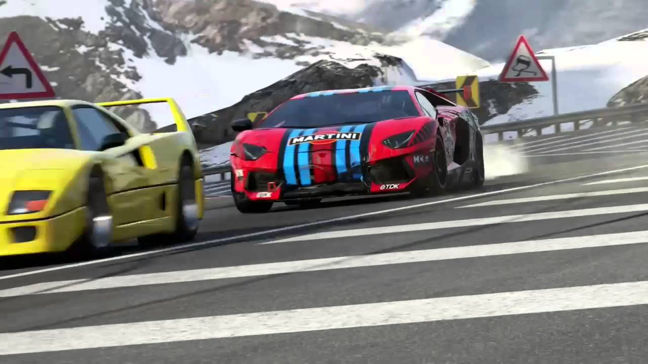 Forza Motorsport 5 - Bernese Alps Battle - YouTube