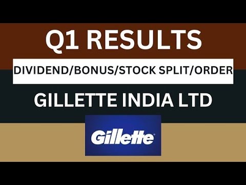 Gillette india Q1 results 2026 | Gillette india results today ...