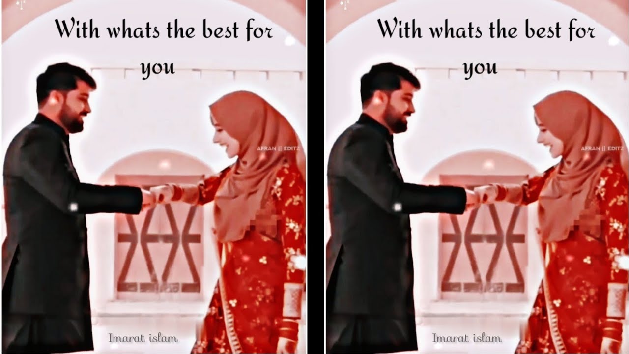 Muslim Couple 💝 WhatsApp Status ️🥀 | Love Couple Status | Cute Couple ...