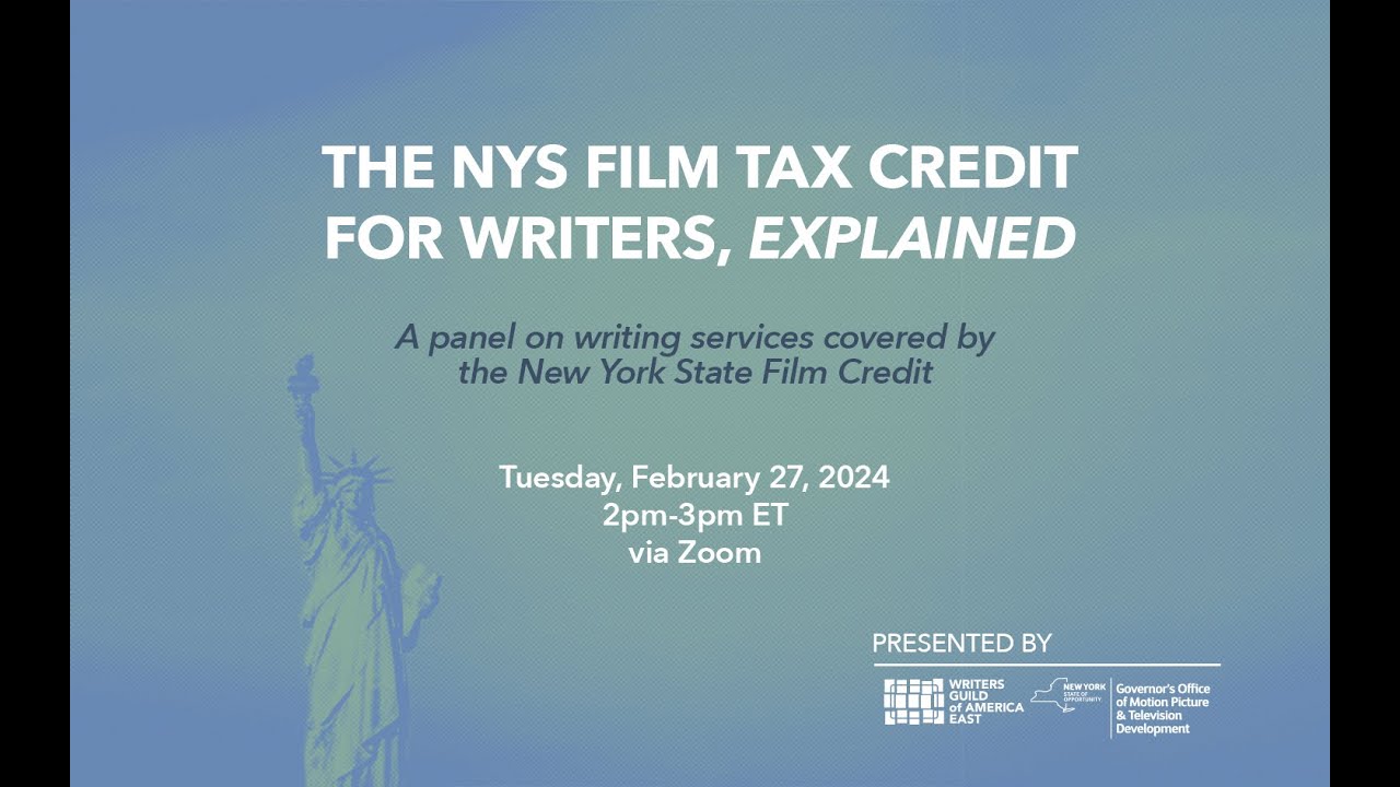New York State Film Production Tax Credit For Writers Explained new-york-state-film-production-tax-credit-for-writers-explained