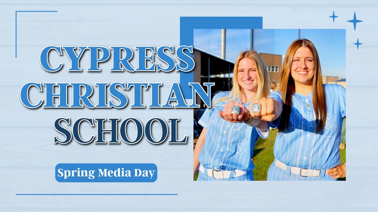 Cypress Christian School 2024 Spring Media Day - YouTube