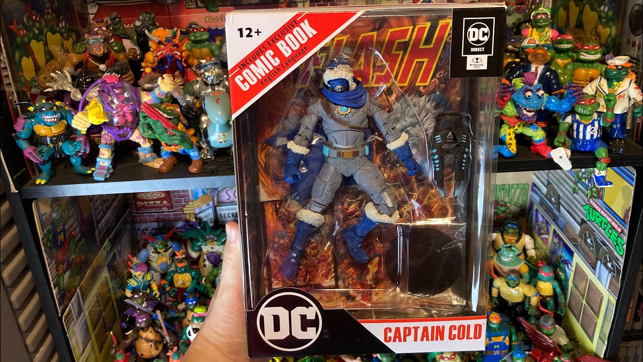 Captain Cold DC Direct McFarlane Toys Figure (Unboxing & Review) - YouTube