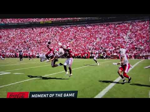 One handed interception play of the year by DJ Graham of Oklahoma ( All ...