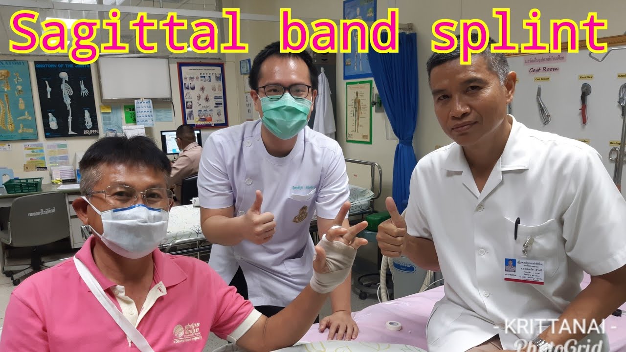 Sagittal band splint in "The CastRoom" - YouTube