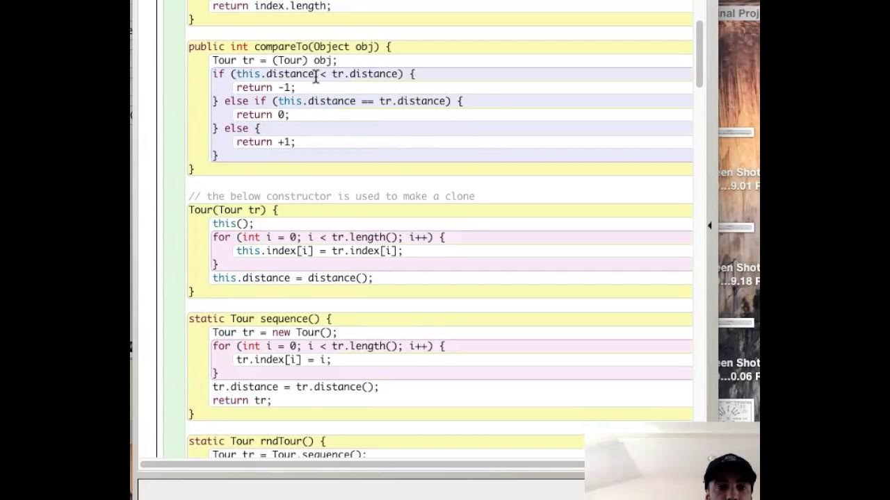 TSP using Genetic Algorithm - CSIS 10B - Emerson - YouTube