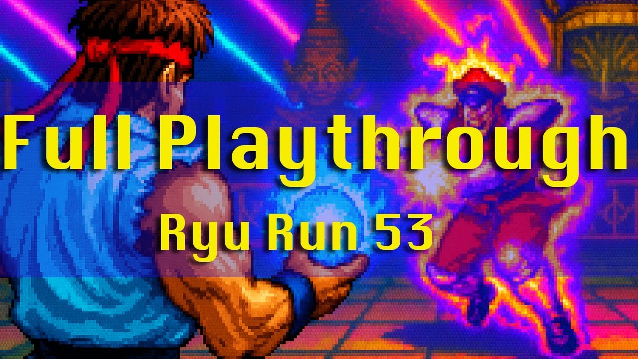 SF2 Hyper Fighting: Full Ryu Playthrough [Run 53] | SNES Gameplay - YouTube