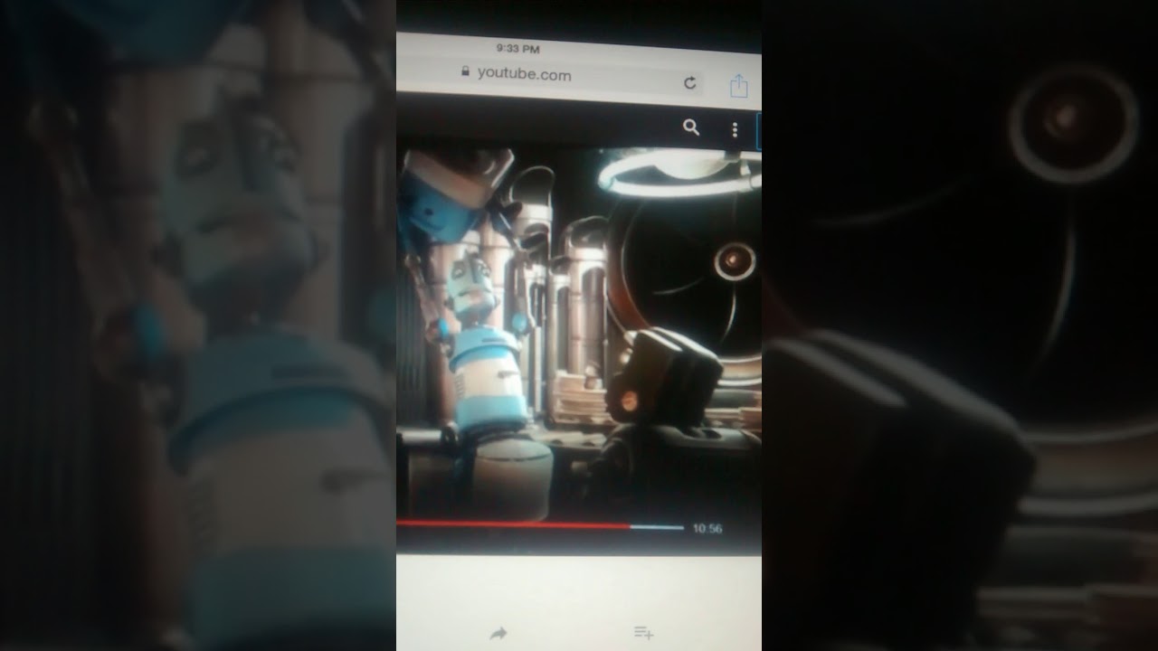 Robots: Rodney's Dad roasts Mr Gunk (Mr Junk) with a dishwasher ...