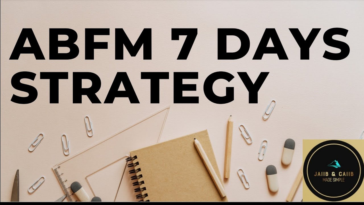 THE ULTIMATE ABFM PREPARATION GUIDE FOR 7 DAYS - YouTube