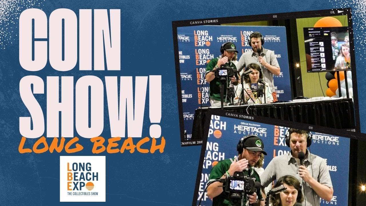 LONG BEACH COIN SHOW Behind the Scenes with Matty Cardarople and Couch ...