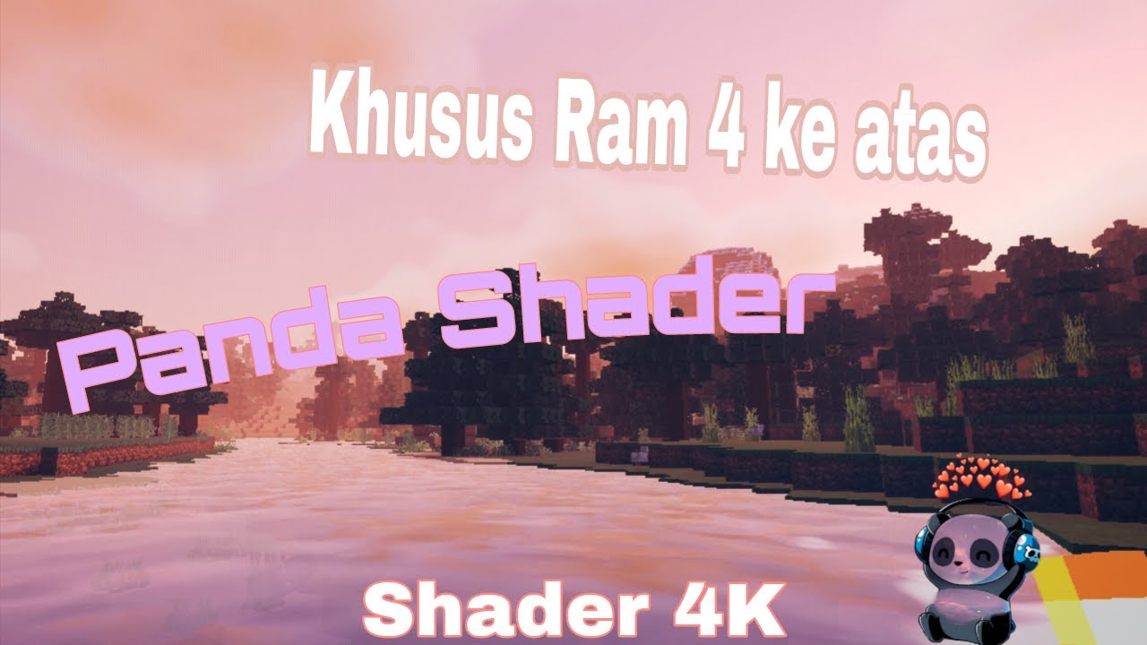 No password!!Panda Shader MCPE//Minecraft Pocket Edition - YouTube