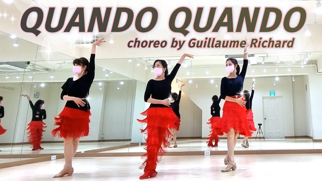 Quando Quando Line Dance (Demo) Choreo by Guillaume Richard - YouTube