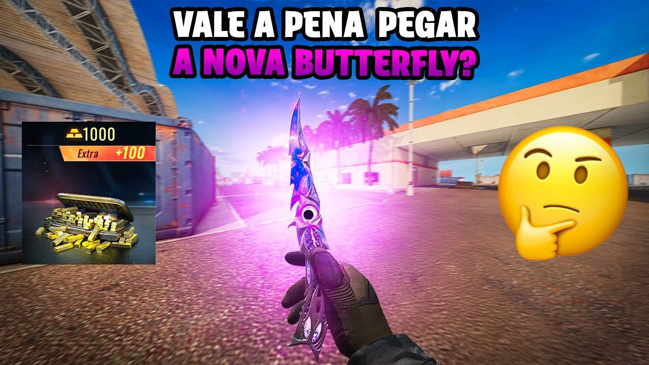 PEGUEI A NOVA FACA BUTTERFLY ULTRA DO BLOOD STRIKE! (BUTTERFLY ...
