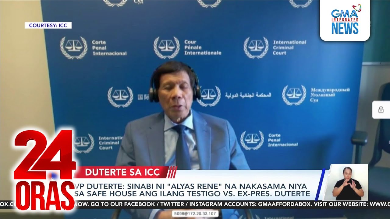 VP Duterte - Sinabi ni “Alyas Rene” na nakasama niya sa safe house ang ...