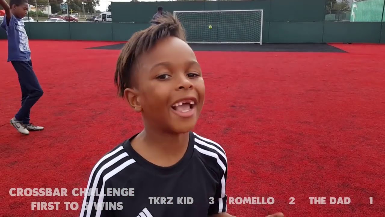 Tekkerz kid! Forfeit Crossbar Challenge Vs Romello & The Dad Tekkerz ...