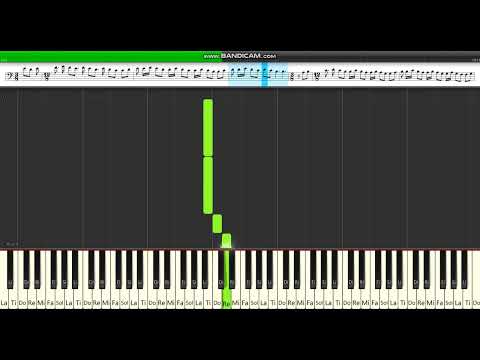 Ağlatan Kafe kolay piyano