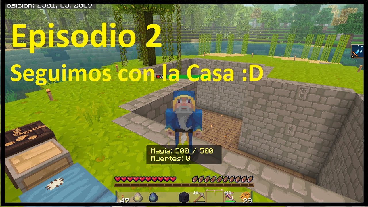 Minecraft Magia Y Dnd Seguimos Con La Casa 2 Youtube