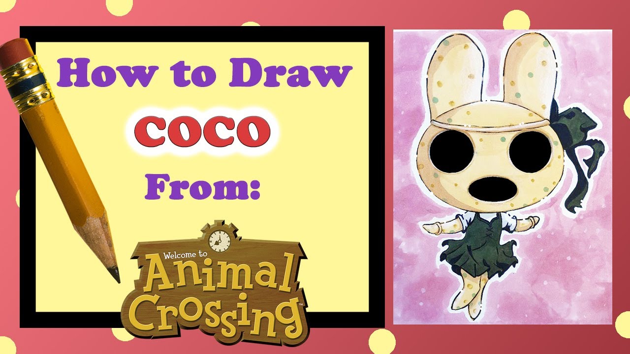 How to Draw COCO from ANIMAL CROSSING by Gemini Art Creations - YouTube