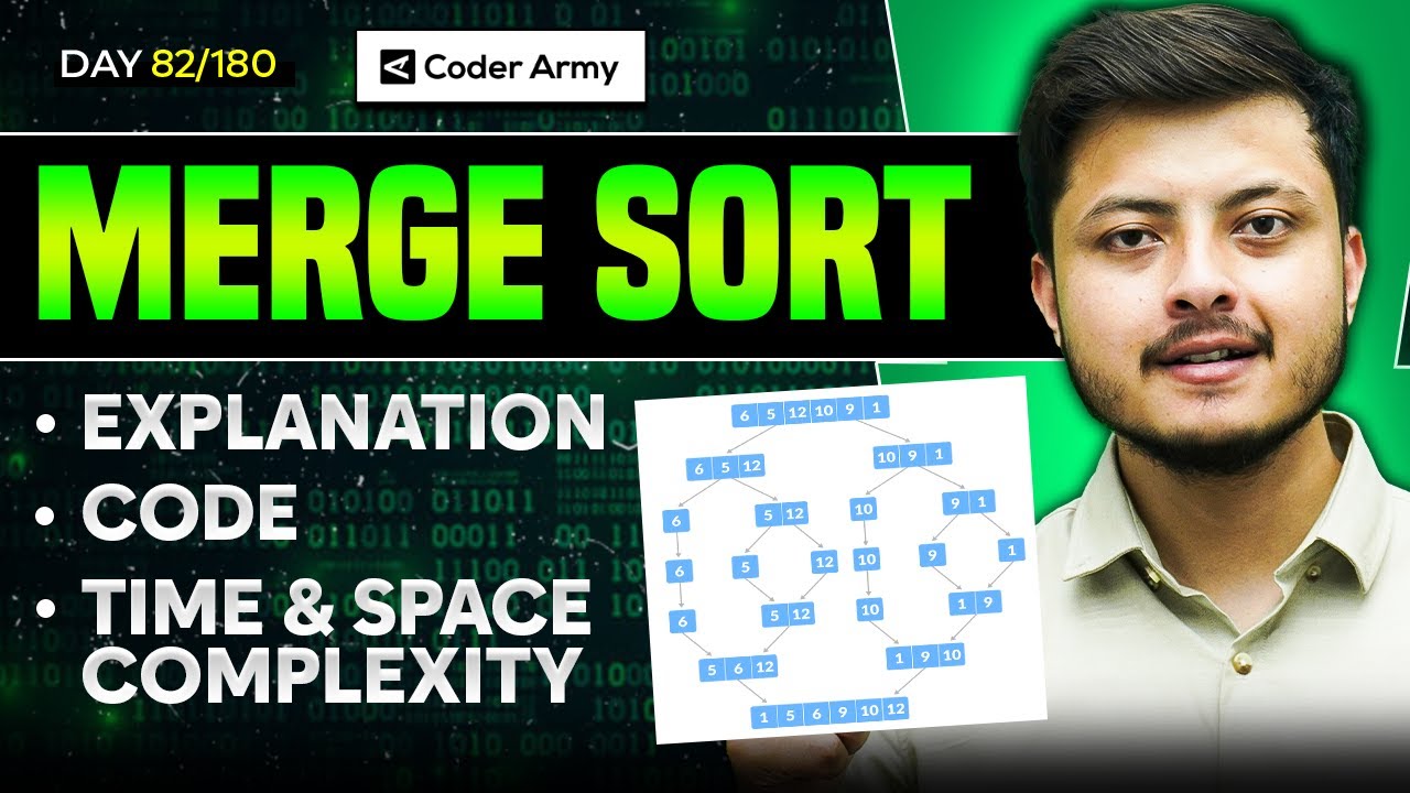 Lecture 59 Merge Sort Algorithm Youtube 8610