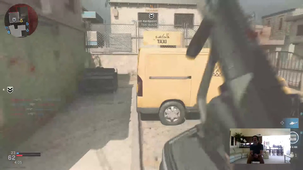 Call of Duty Modern Warfare Warzone Gameplay Talsik Backlot Hard Point ...