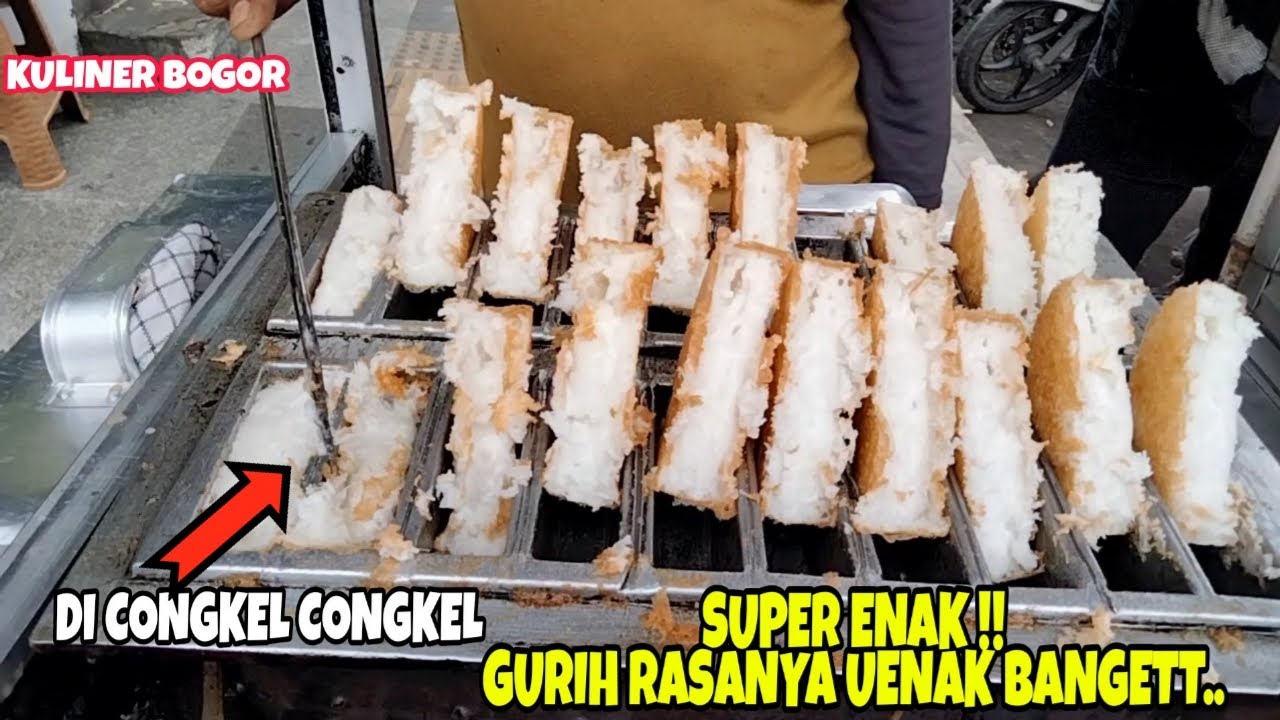 Kue Pancong Kelapa Enak Gurih Banget Kuliner Bogor 02 Youtube