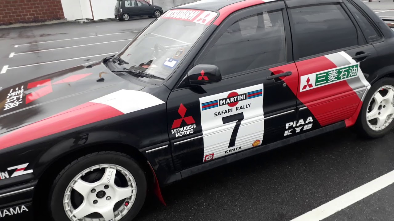 Mitsubishi Galant Vr4 E39A Rally - YouTube