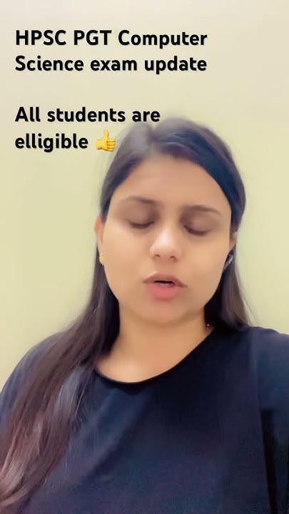 Case Dismiss HPSC PGT Computer Science l All students elligible - YouTube