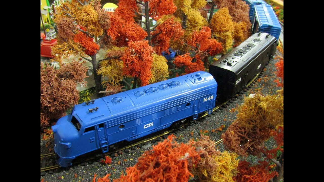 HO Conrail Legacy F7 pair - Custom Athearns - YouTube