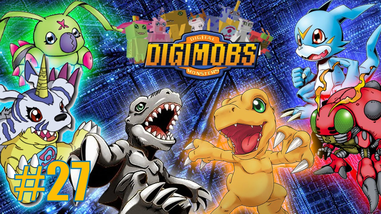 DIGIMOBS EP. 27 - ¡Creced mis pequeños! - Digimon en Minecraft - YouTube