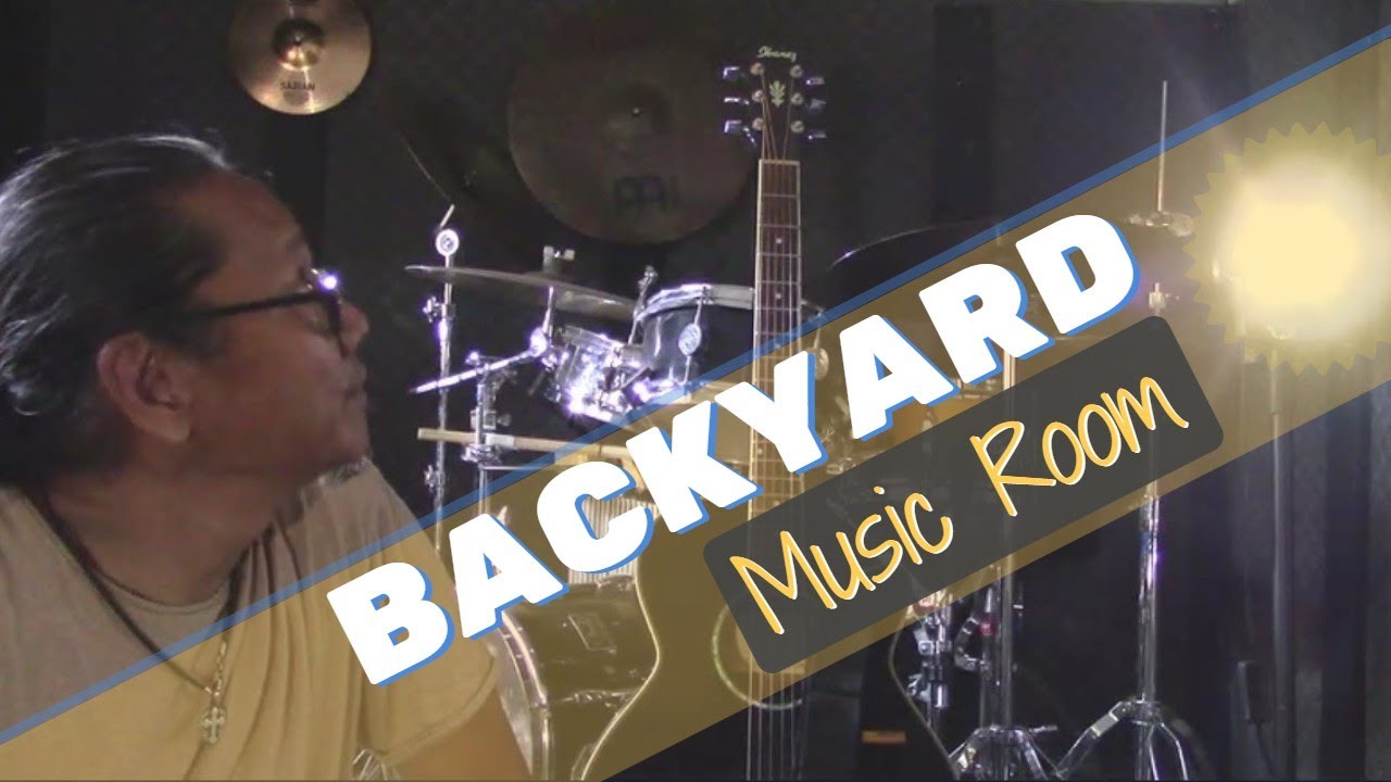 BACKYARD Music Room (Band rehearsal/ Recording Studio) - YouTube
