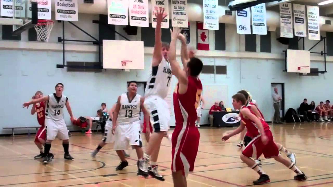 121210 Hawks vs Coalhurst Basketball Sr Boys & Girls - YouTube