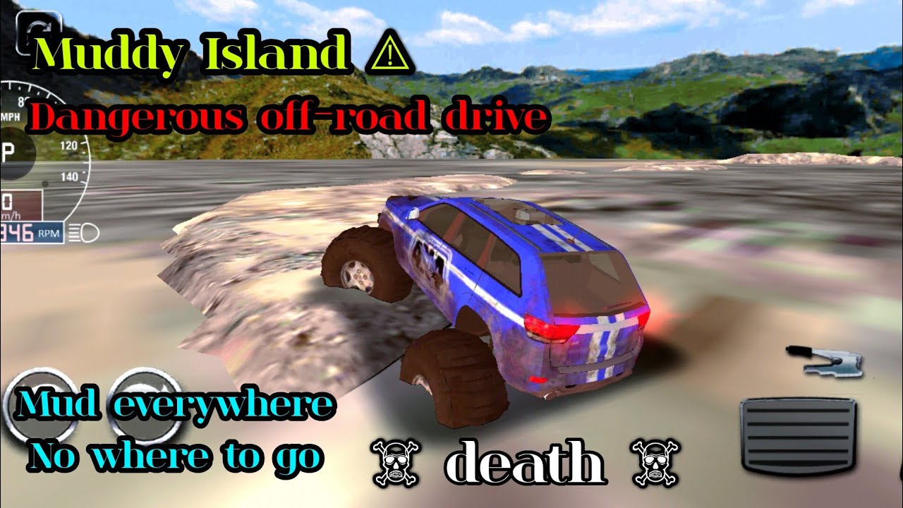 Muddy_Island_🏝️_impossible_off-roads_drive_challange_4x4_off-road_drive_-_Ganam_Video_Games ...