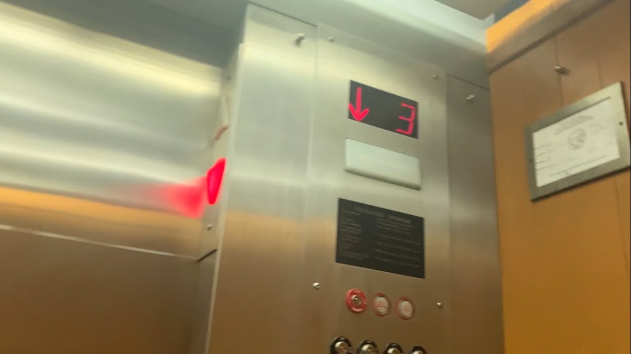 A KONE Elevator at Stanford University - Elevator Aesthetics - YouTube