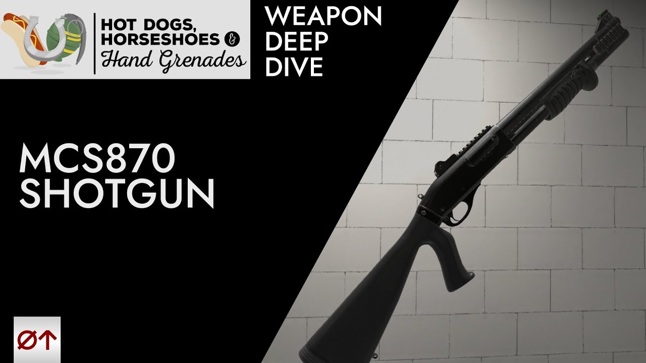 MCS 870 shotgun // H3VR Weapon Deep Dive - YouTube
