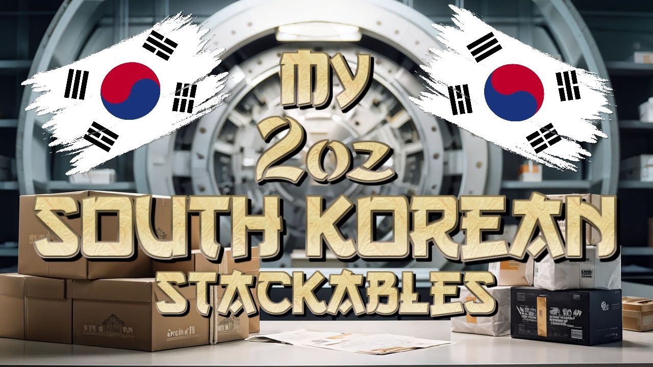 Join me on my journey with some of my 2oz South Korean stackables - YouTube