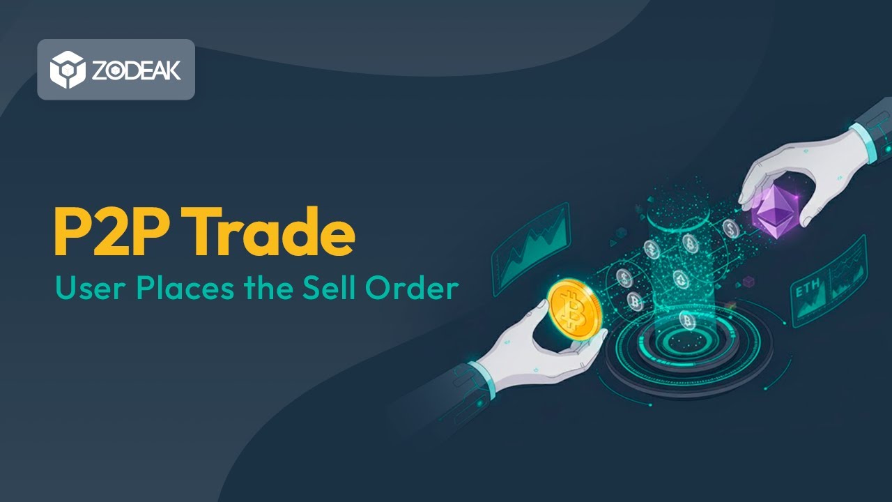 P2P Trade - User Places the Sell Order - YouTube