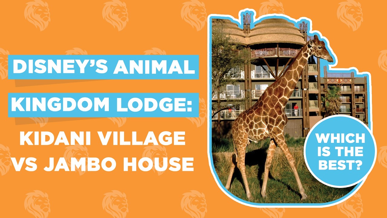 Jambo House vs. Kidani Village: A Wild Animal Kingdom Lodge Tour ...