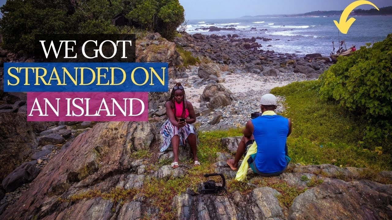 Abokwa Island In Busua—A Boat Trip Through CHOPPY WAVES - YouTube