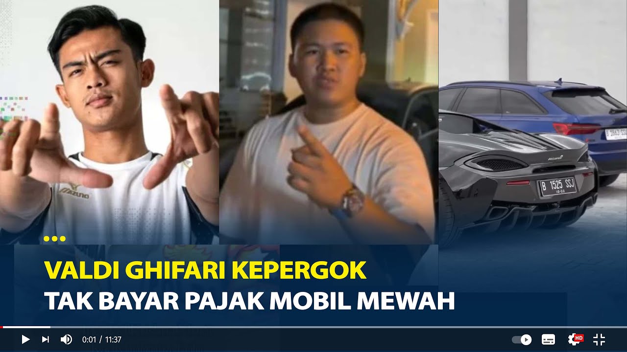 Valdi Ghifari Kepergok Tak Bayar Pajak Mobil Mewah setelah Hina Pratama ...