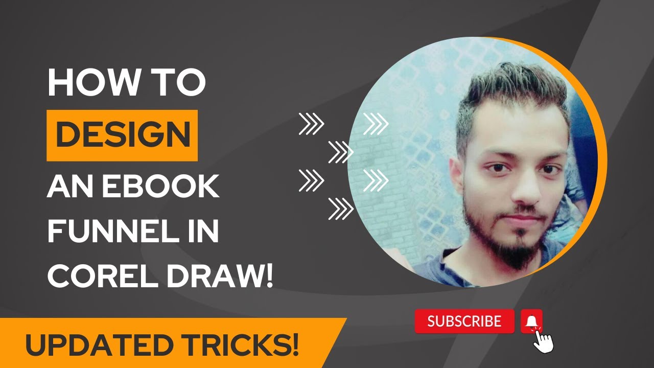 How to design an ebook funnel in corel draw - YouTube
