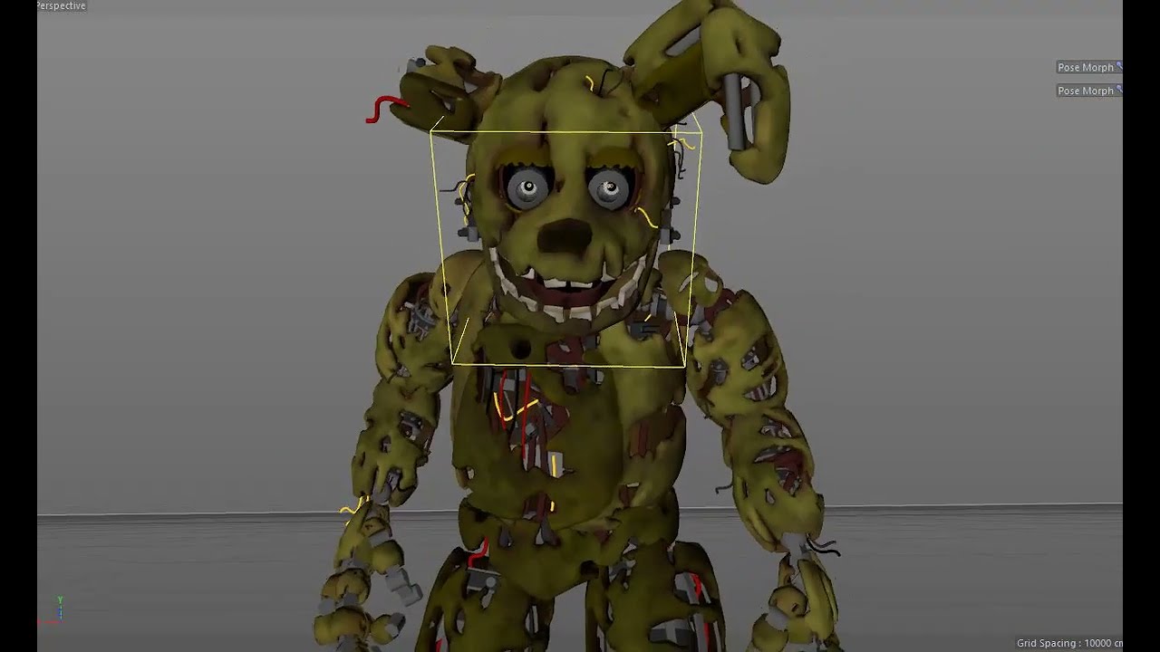 springtrap vs springbonnie - YouTube