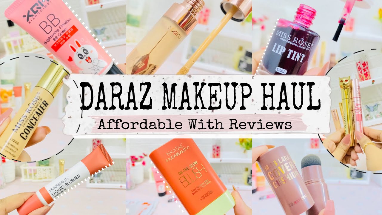 DAARAZ MAKEUP HAUL 🛍️|| AFFORDABLE MAKEUP WITH REVIEWS || EVERY DAY ...